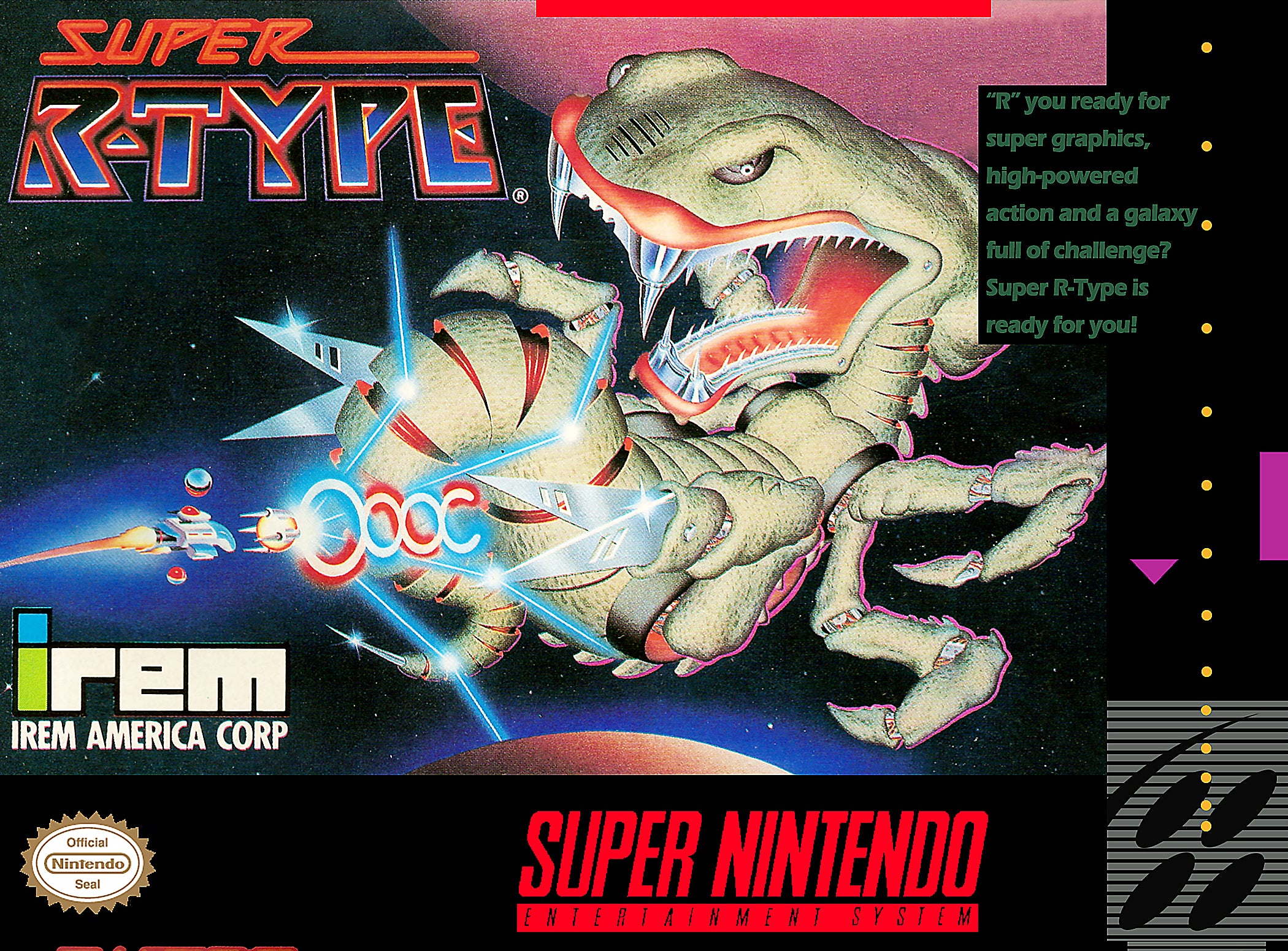 SUPER R-TYPE - SNES (W/BOX & MANUAL) – Beat Goes On