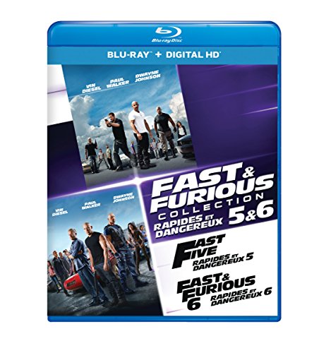 FAST & FURIOUS COLLECTION 5 & 6 [BLU-RAY + DIGITAL HD] (BILINGUAL ...