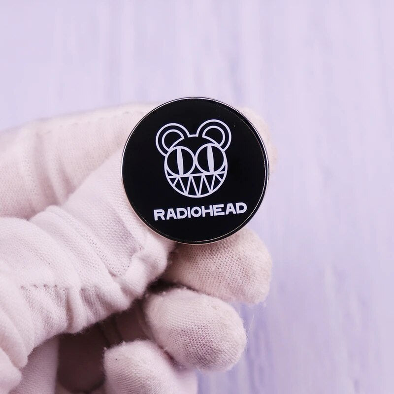 RADIOHEAD (ENAMEL) - PIN – Beat Goes On