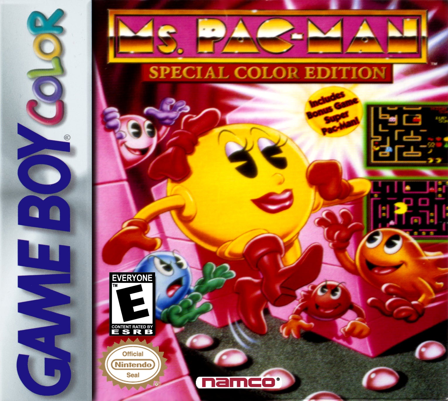 MS. PAC-MAN (SPECIAL COLOR EDTION) - GBC – Beat Goes On