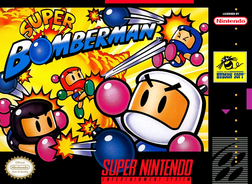 SUPER BOMBERMAN PARTY PACK (W/MULTITAP) - SNES (W/BOX) – Beat Goes On