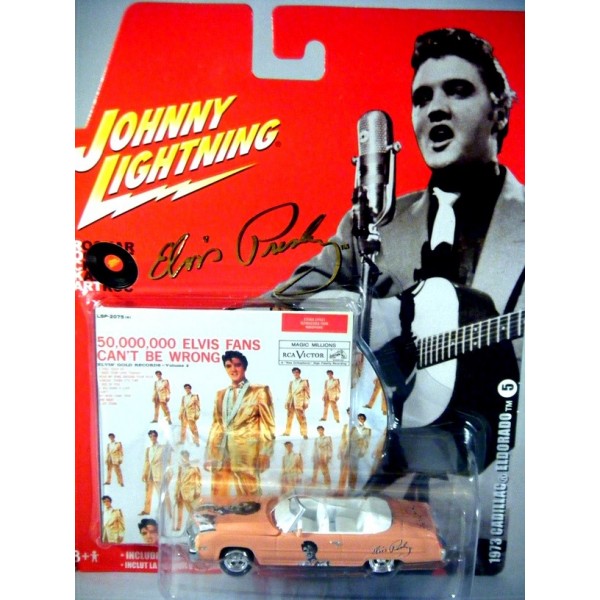 ELVIS: 1973 CADILLAC ELDORADO #5 - JOHNNY LIGHTNING-2005 – Beat Goes On
