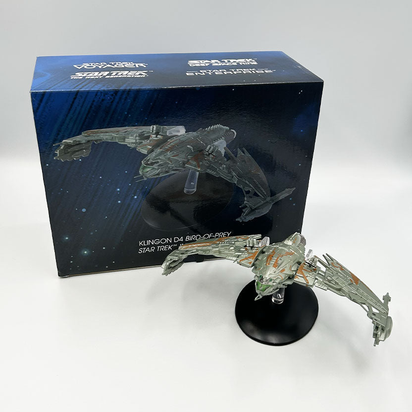 STAR TREK: KLINGON D4 BIRD-OF-PREY - EAGLEMOSS-SPECIAL EDITION – Beat ...