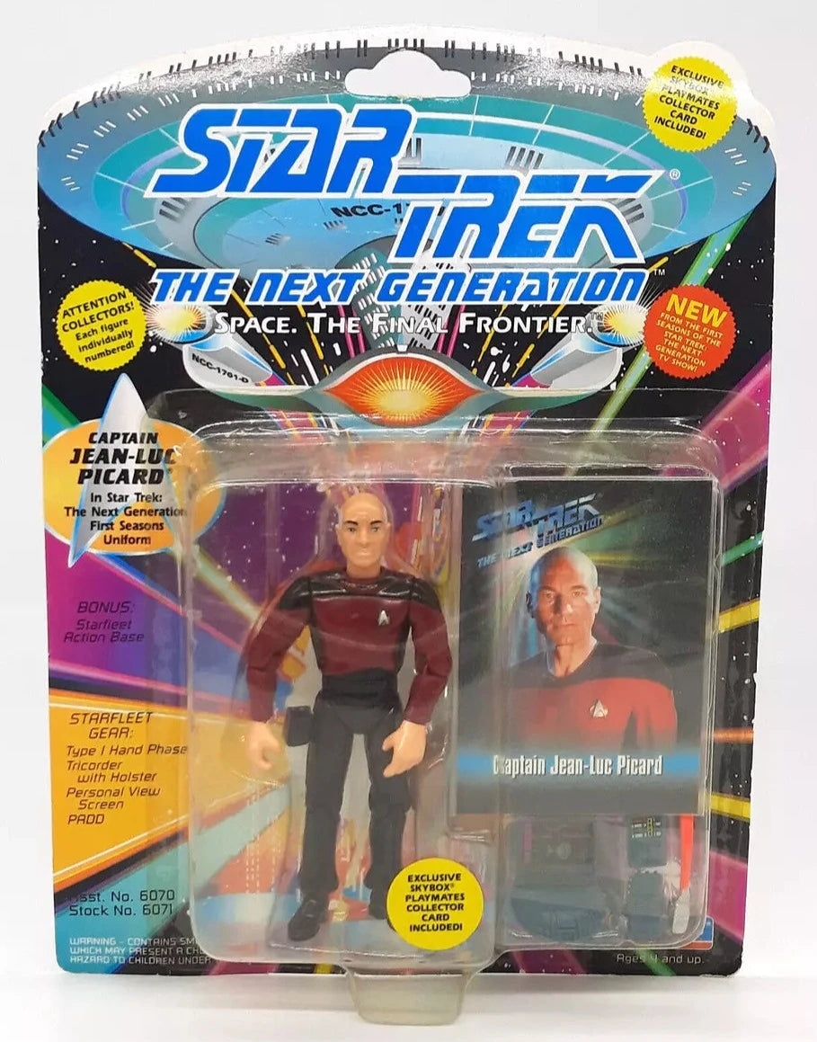 STAR TREK: NEXT GENERATION: CAPTAIN JEAN-LUC - PLAYMATES-1992 – Beat ...