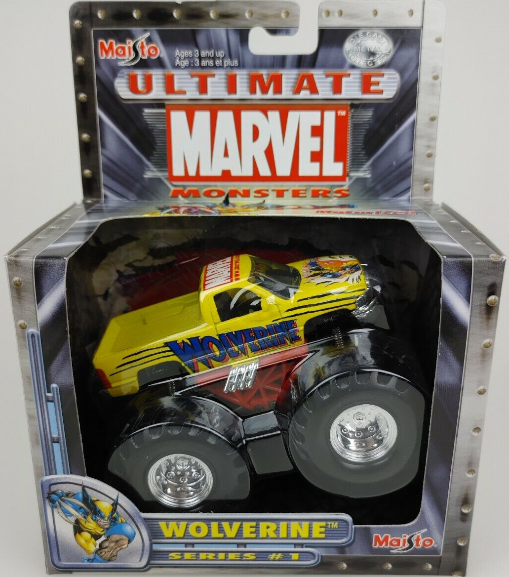 WOLVERINE (MONSTER TRUCK-MOTORIZED) - MAISTO-DIE-CAST-SERIES 1 – Beat ...