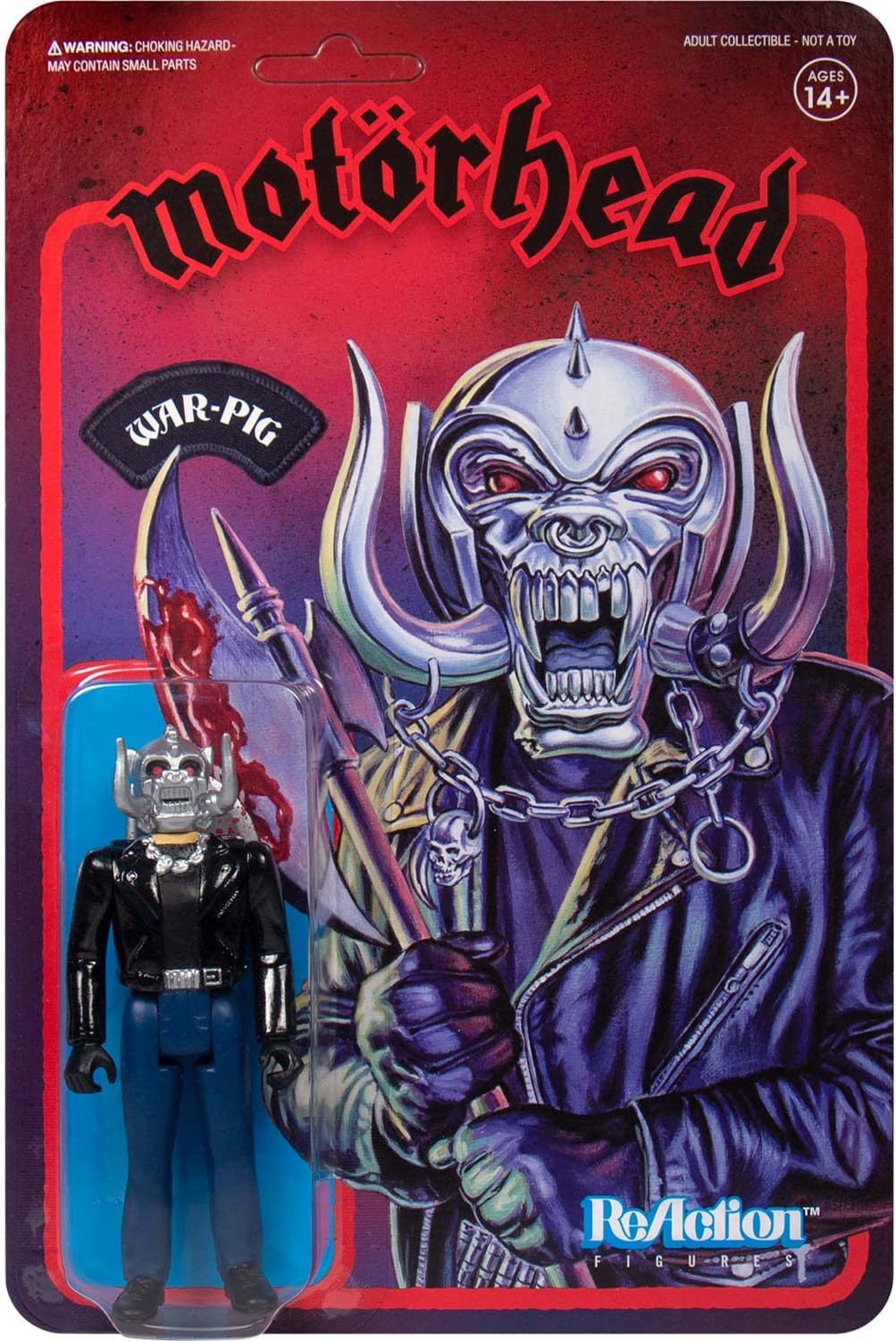 MOTORHEAD: WAR PIG - REACTION-3.75" FIGURE – Beat Goes On