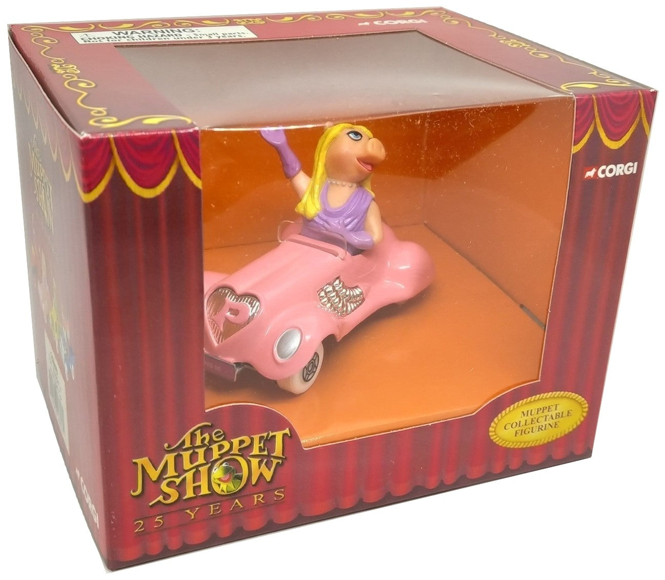 MUPPET SHOW: MISS PIGGY WITH CAR - CORGI-2002-DIE-CAST – Beat Goes On